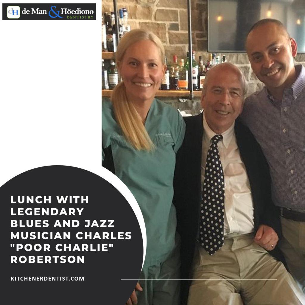 Lunch with legendary Blues and Jazz musician Charles “Poor Charlie ...